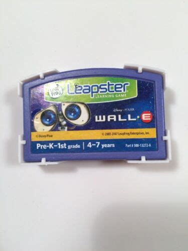 Wall E Learning Game Leapfrog Leapster 708431307087 Ebay