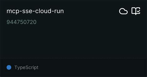 MCP SSE Cloud Run Proxy Glama