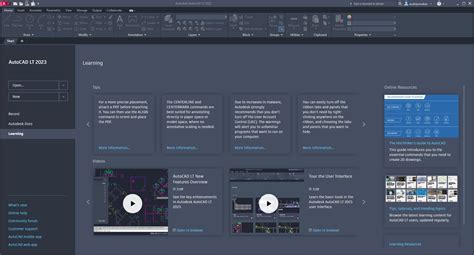 Picture Of Autocad Welcome Screen Audrey Noakes