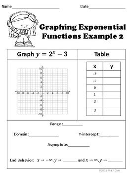 Exponential Functions No Prep Lesson By Math Club TPT