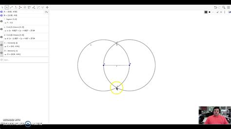 Bisecting A Segment Geogebra YouTube