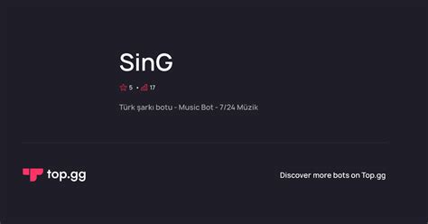 Add Sing Discord Bot The 1 Discord Bot And Discord App List