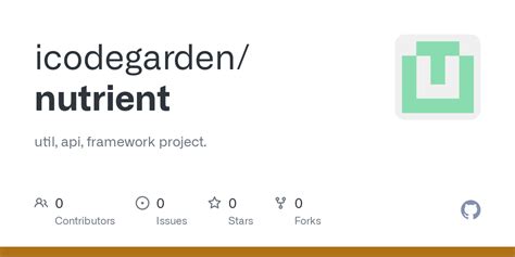 Github Icodegardennutrient Util Api Framework Project