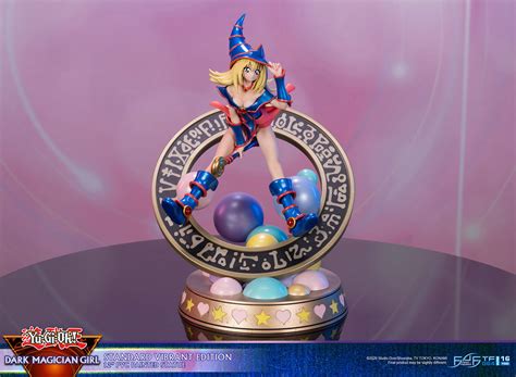 Yu Gi Oh Dark Magician Girl Standard Vibrant Edition Estátua Pvc