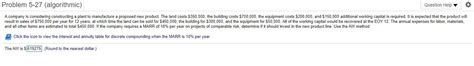 solved problem 5 27 algorithmic question help a company is