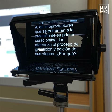 Teleprompter Para Móviles Graba Las Lecciones En Vídeo De Tu Curso