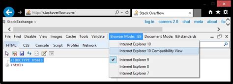 Internet Explorer 9 Why Does Some Ie9 Supports Css Selectors But