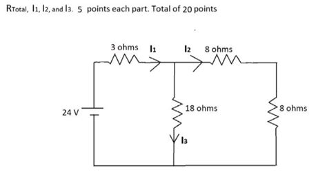 solved rtotal i1 i2 and i3 5 points each part total of 20