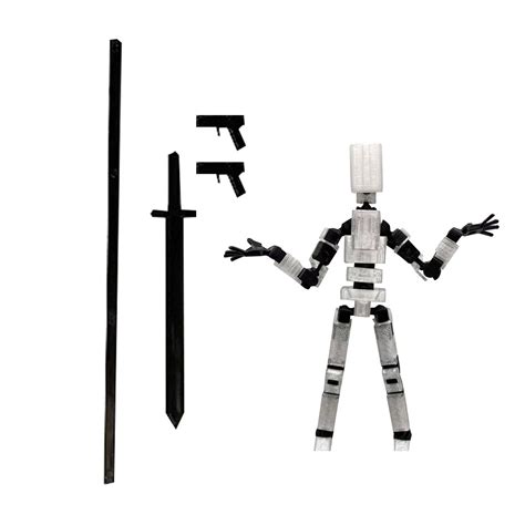 T13 Action Figure Set Assembly Completed Titan 13 Robot Movable Action Figure Multi Articular