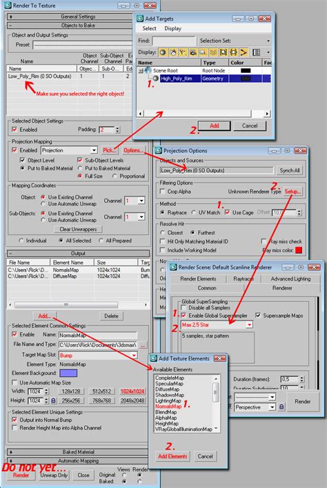 Using High Poly 3d Models For Normal Maps In Theory And Practice Tutorial
