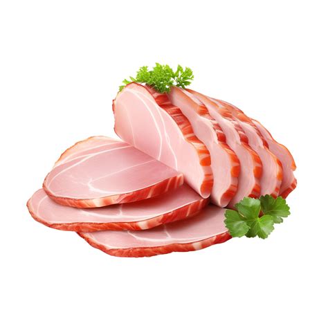 Ai Generated Ham Slice Clip Art 40217804 Png
