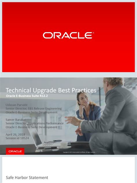 c18 technical upgrade best practices for oracle e business suite 12 2 1