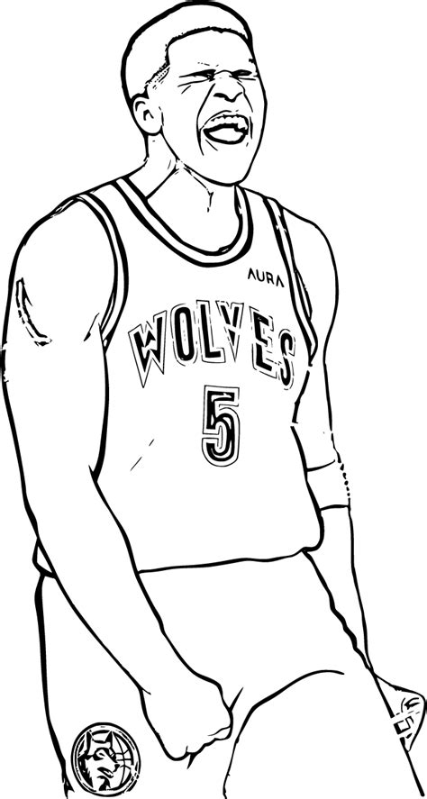 Minnesota Timberwolves Coloring Pages 2025