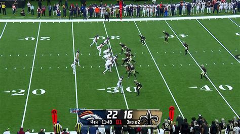 Denver Broncos Tight End Caleb Lohner Finds Opening In Zone Coverage On 23 Yard Catch