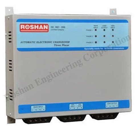 Three Phase Automatic Changeover Electronic Changeover Switch Manufacturer From Chennai