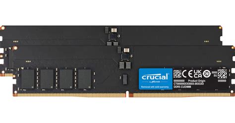 Crucial 128gb Ddr5 6400 Mhz Cudimm Memory Kit Ct2k64g64c52cu5 Crucial 128gb Ddr5 6400 Mhz Cudimm Memory Kit Ct2k64g64c52cu5