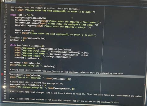 Solved Using The Given Code A Write Code To Report The Sum