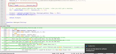 cara mengetahui type hashing pada project web