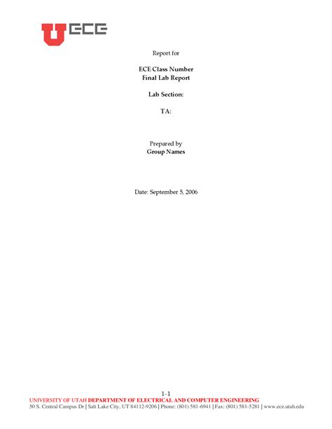 Electromagnetics And Transmission Lines Final Lab Report Ece 3300 Docsity