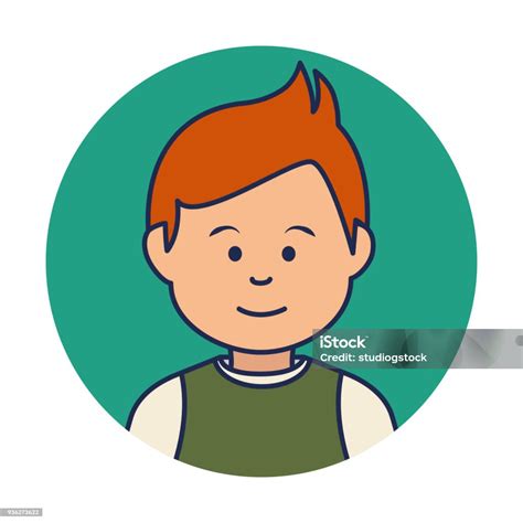 젊은 남자 아바타 캐릭터 경관에 대한 스톡 벡터 아트 및 기타 이미지 경관 귀여운 남자 Istock