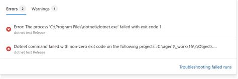 Azure Devops Pipeline Is Getting Failed In Dot Test Release Stage