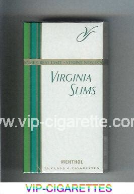 In Stock Virginia Slims Lights 120s Menthol Cigarettes Hard Box Online