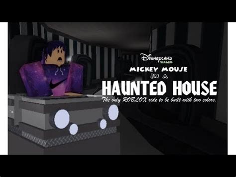 Mickey Mouse In A Haunted House Ride Youtube