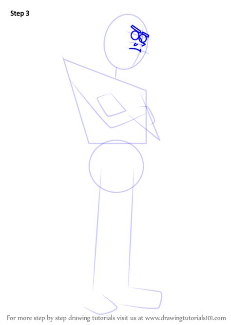 How To Draw Agent Trigger From Gravity Falls Gravity Falls Step By Step