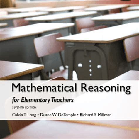 jual mathematical reasoning for elementary teachers 7th edition long 7