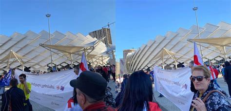 საქართველოს მომავალი ევროპაშია ბანერი საქართველო ნორვეგიის მნიშვნელოვან მატჩზე