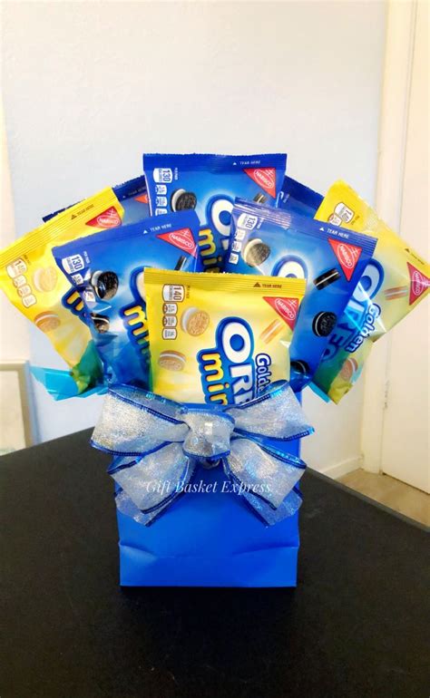 Oreo Lover Assortment Snack Bouquet Candy Bar Ts Candy Bouquet