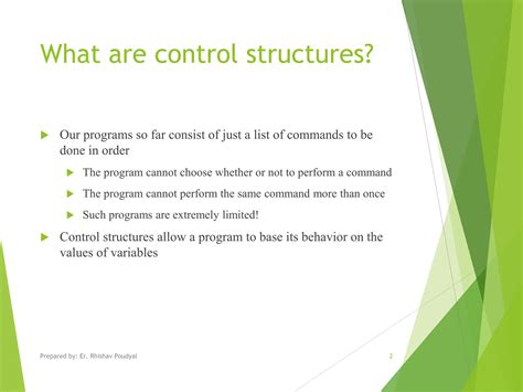 Control Structure In C Programming With Examples Pptx Programming Languages Computing
