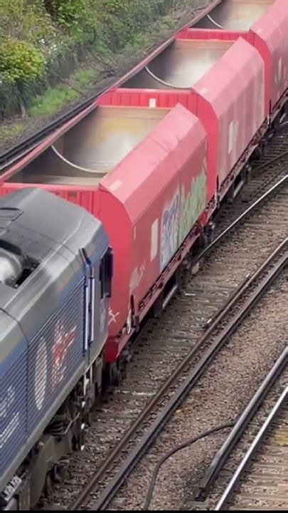 Db Freight Train Class 66 At Dartford Junction 66023 Shorts Youtube