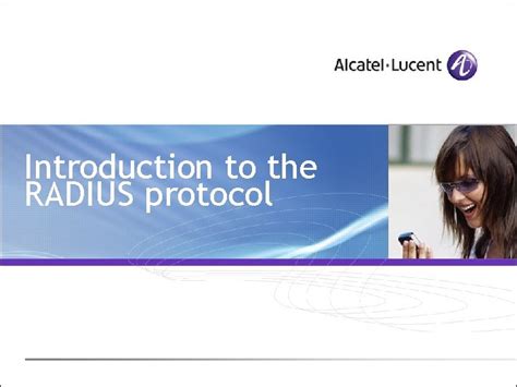 Introduction To The RADIUS Protocol Module Objetives Identify