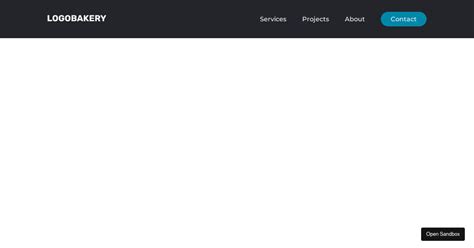 Flexbox Nav Version 2 Codesandbox