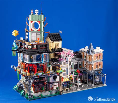 The LEGO Ninjago Movie S Largest Set Ninjago City Review The