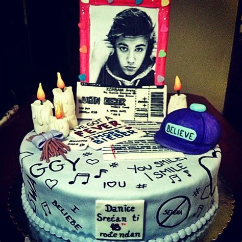 Justin Bieber Cake