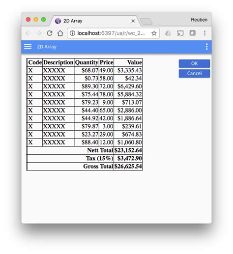 GitHub FourjsGenero Wc 2darray A Library That Uses Web Component To Render 2d Array That Is