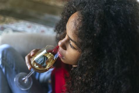 Girl Drinking Liquor