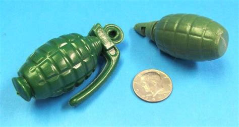 Novelty Plastic Mini Hand Grenades Winklers Magic Warehouse