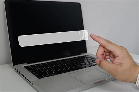 Man Using Computer Laptop Online Internet Browsing Search Information