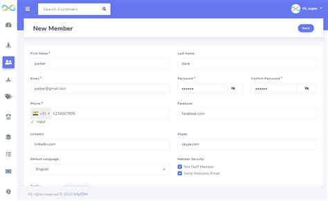 Powerful Laravel Crm For Sales Tasks Clients And Invoice Management By Infyomlabs