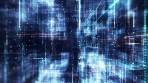 Block Chain Concept Isometric Digital Blocks Connection With Each