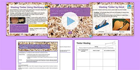 Manufacturing Processes And Techniques Joining And Forming Timber L2