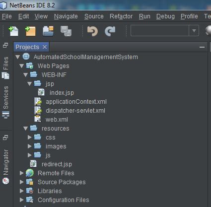 Java Adding Static Files To Spring MVC Project In Netbeans Stack