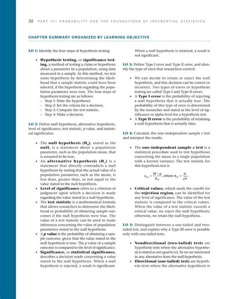 Chapter8 Introduction To Hypothesis Testing PDF