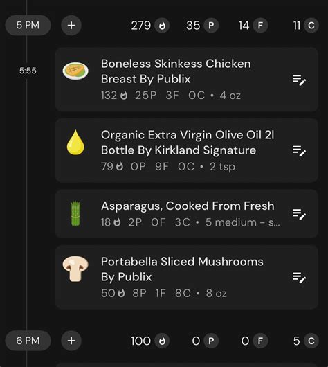 how precise are you with food tracking r macrofactor