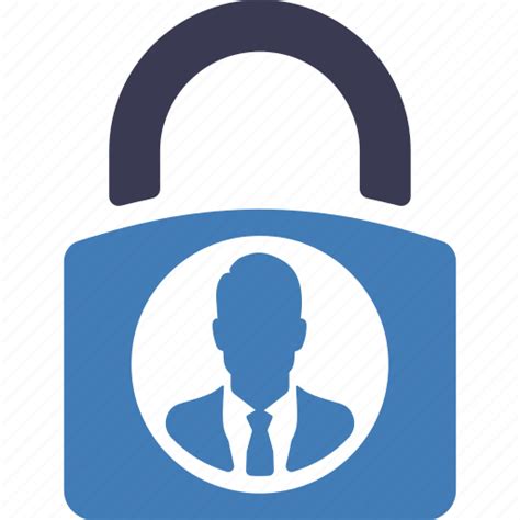 Profile Lock Account Lock Private Profile User Secure Icon