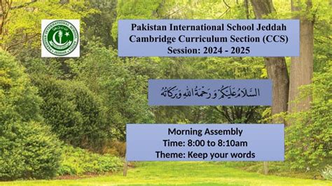 Assembly Theme Keepingvvvv Promisespptx