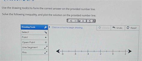 Solved Use The Drawing Tools To Form The Correct Answer On The